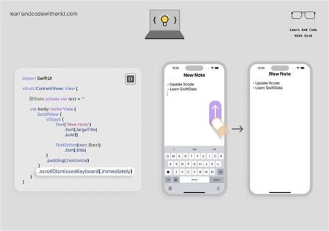 Learn And Code With Enid On Linkedin Swiftui Tip💡 Automatically Hide