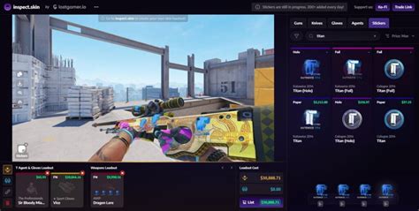How To Inspect CS Skins Online SkinPit