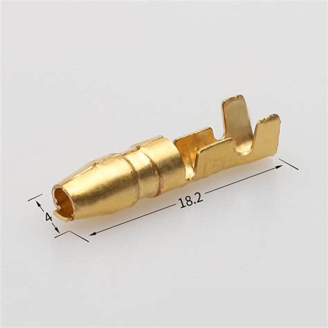 Pcs Bullet Terminal Car Electrical Wire Connector Diameter Mm Sets Female