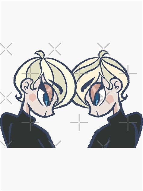Migi And Dali Sticker For Sale By Thestashofmabs Redbubble