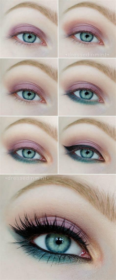 26 Easy Step By Step Makeup Tutorials For Blue Eyes Eye Makeup Ideas