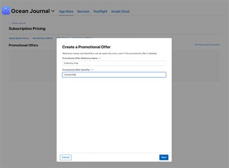 Set Up Promotional Offers For Auto Renewable Subscriptions Manage