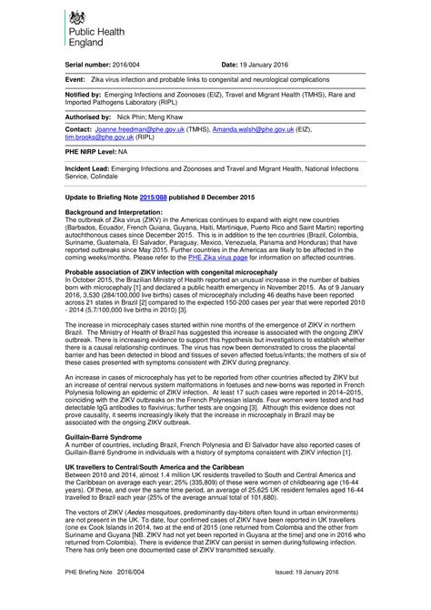 9 Briefing Note Examples To Download