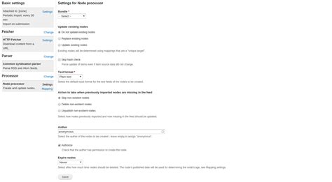 Importing Exporting How To Import Csv File Using Feed Import Module Drupal Answers