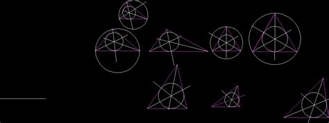 Triangle Center DWG Block For AutoCAD Designs CAD
