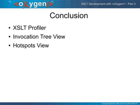 Xslt Development With Oxygen Part 3 Debugging Profiling And Unit Testing Pdf Web