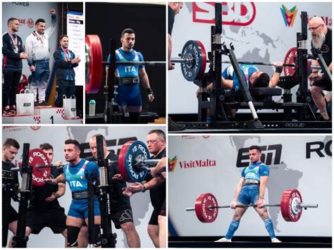 Powerlifting Il 28enne Imperiese Federico Murru Campione Europeo Nella
