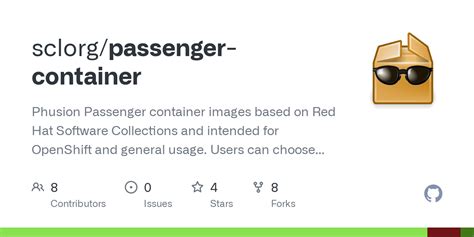 Github Sclorg Passenger Container Phusion Passenger Container Images Based On Red Hat