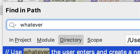 How To Flip Back And Forth Between Find In Path Search Results Ides
