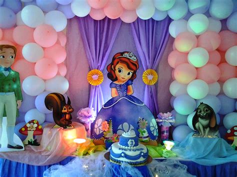 Pkelandia Fiesta Princesita Sofia Cumpleaños De Victoria Valentina