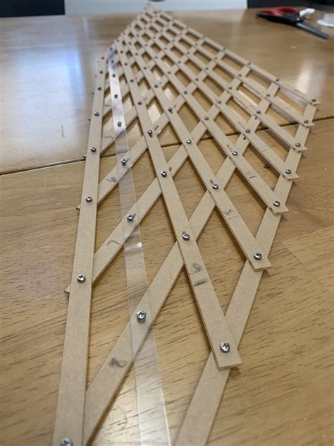 Fabrication Of An Elastic Geodesic Grid Lemur