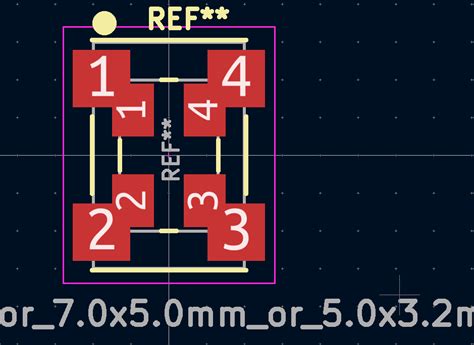 Solved Creative Multi Part Footprints And Drc Errors Footprints