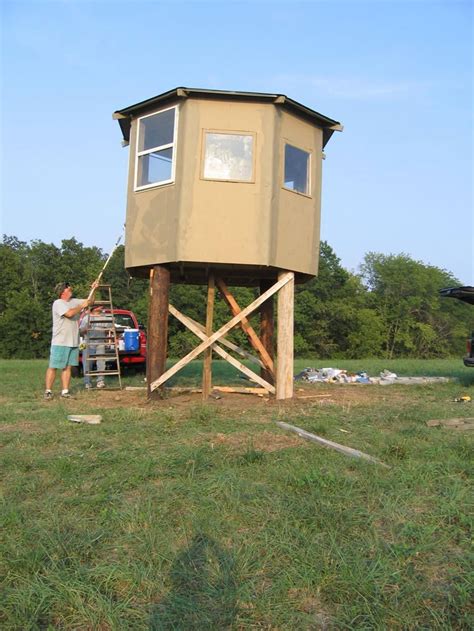 Assembling The Blind Deerblind050