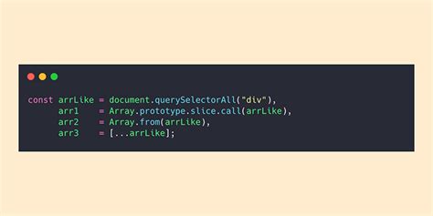 Js Array From An Array Like Object Catalin Red