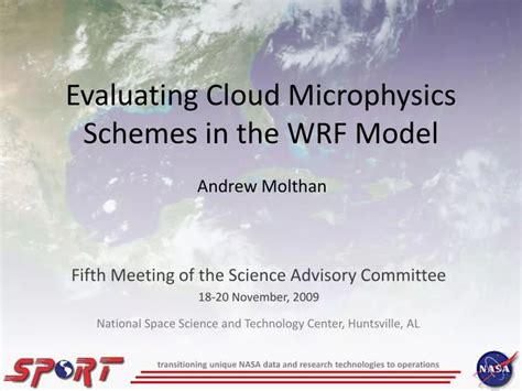 Ppt Evaluating Cloud Microphysics Schemes In The Wrf Model Powerpoint Presentation Id 6501279