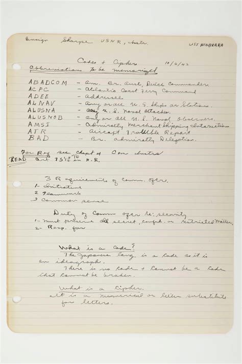 Lot World War Ii Navy Codebreakers Group 23