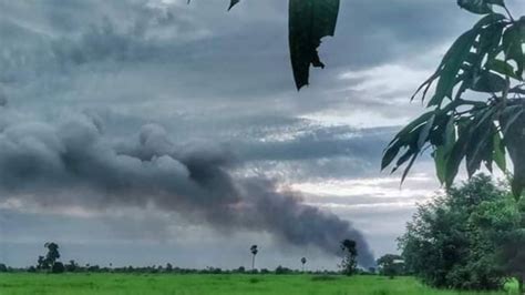 ရေဦးမြို့နယ်မှာ လက်နက်ကြီးထိမှန်မှုကြောင့် ရွာသား ၂ ဦးသေ