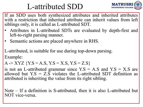 Compiler Design Unit Iii Ppt Sdd Sdtpdf