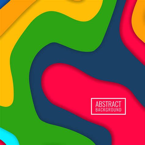Abstract Colorful Papercut Modern Background 258924 Vector Art At Vecteezy