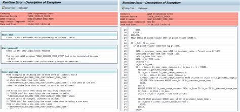 2202607 Dump Tableinvalidindex When Running User Sync Job Sap Knowledge Base Article