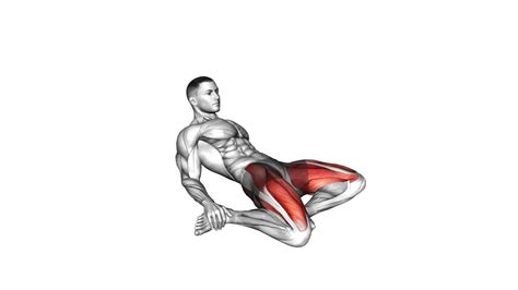 Seated Quad Stretch Male Exercise Guide And Tips