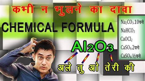 Chemical Formula Gk Tricks Science Gk Tricks In Hindi Online