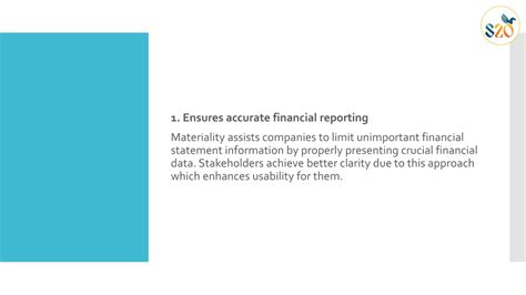 Ppt Understanding The Materiality Concept In Accounting A