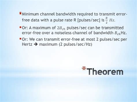Ex Five Telemetry Signals Each Of Bandwidth