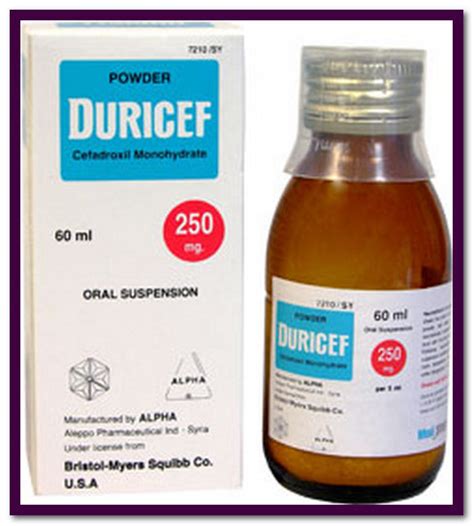 Duricef 250mg Syrup Rosheta