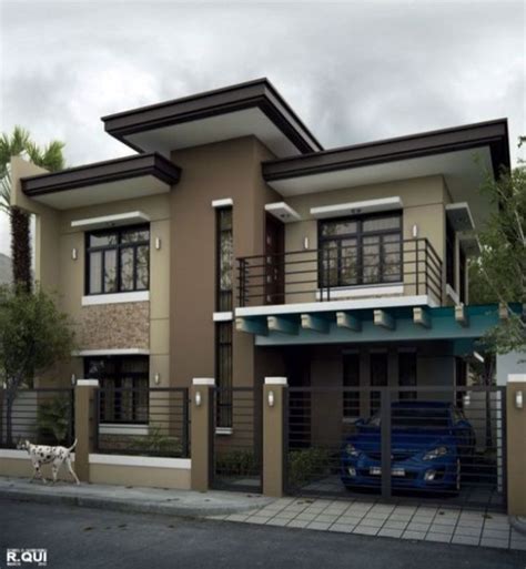 Desain Balkon Minimalis Modern Rumah Idaman