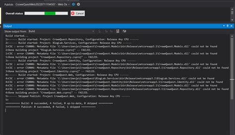 azure deploy build fail can t find files with extension dll