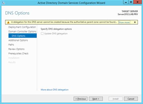 Aggungere Un Domain Controller Windows 2012 Ad Un Dominio Esistente Windows Server 2003