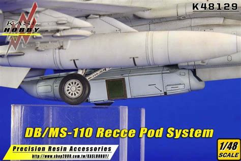 Kasl Hobby 1 48 Db Ms 110 Recce Pod System For F 16 Afv Hobby