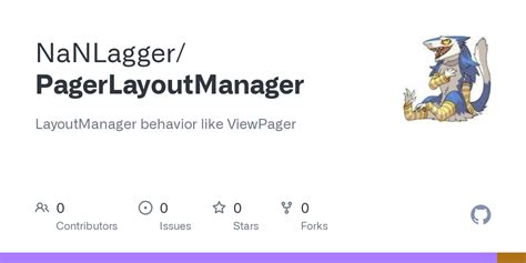 GitHub NaNLagger PagerLayoutManager LayoutManager Behavior Like ViewPager