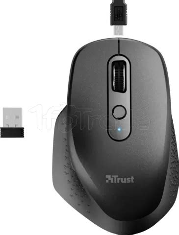 Souris Sans Fil Rechargeable Trust Ozaa Noir Pour Professionnel Fotrade Grossiste Informatique