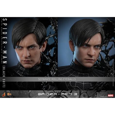 Marvel Spider Man 3 Spider Man Black Suit Tobey Maguire 1 6 Scale