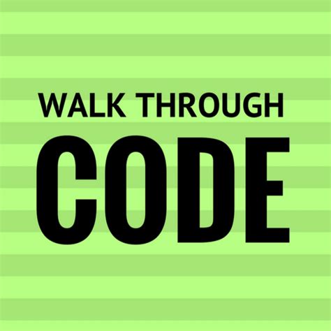 Walkthroughcode Youtube