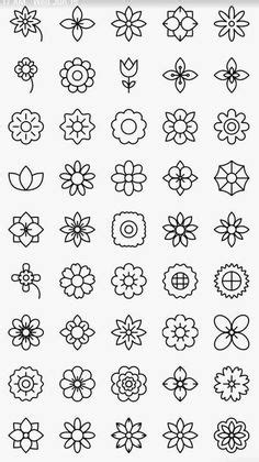 Tiny Flowers Drawing