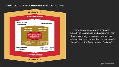 Executive Fears Navigating The Landscape Of Transformation Programme