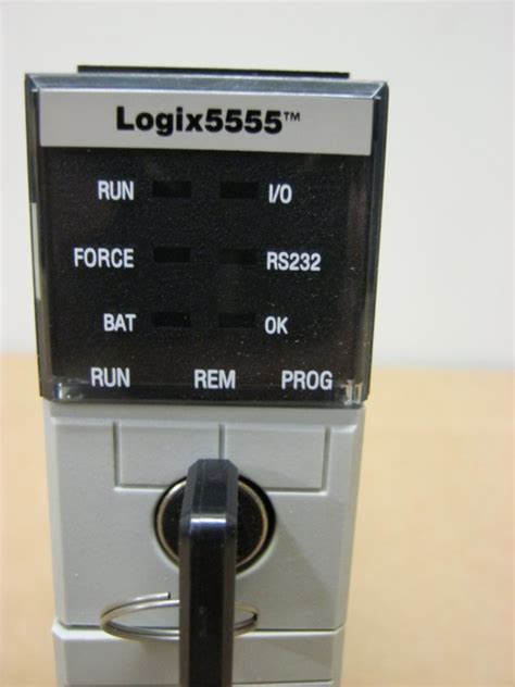 Allen Bradley Control Logix 5555 Processor Unit 1756 L55a W 1756 M12