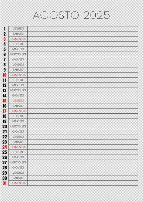 quadro de calendário 2025 com linhas e colunas em que cada célula contém um número psd premium