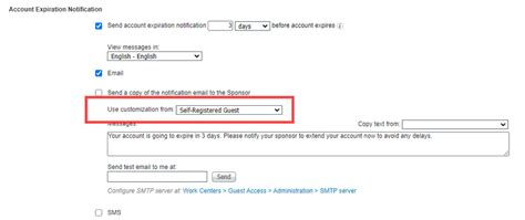 Solved Ise 2 6 Guest Notification Cisco Community