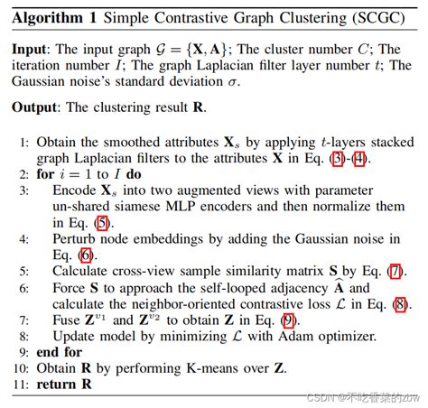 论文阅读 Simple Contrastive Graph Clustering”（arxiv） Csdn博客