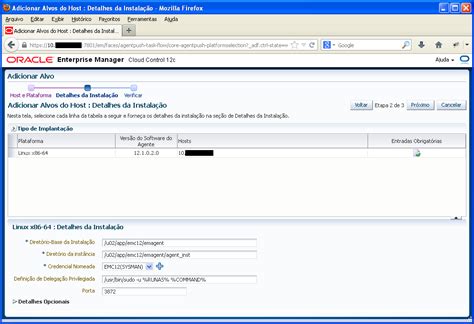 Howto Setup A New Database Target On Oracle Em 12c Cloud Control Dba