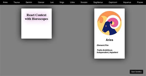 Context Wrapper Dynamic Provider Codesandbox