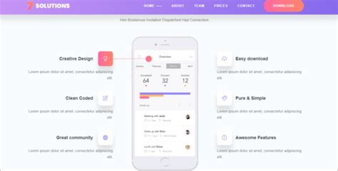 40 Bootstrap Mobile Templates Free Psd Examples