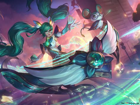 Star Guardian Sona League Of Legends K Wallpaper Download