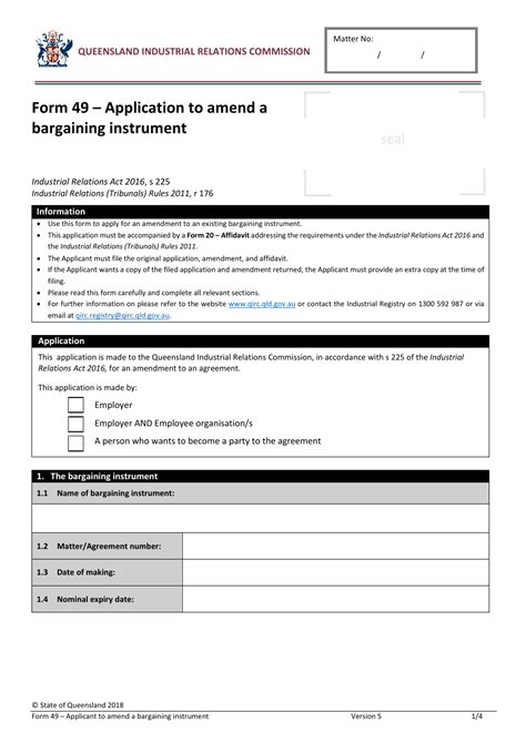 Form 49 Fill Out Sign Online And Download Fillable Pdf Queensland