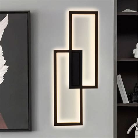 Industrial Rectangular Led Wall Light