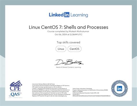 Mukesh Pandian On Linkedin Linux Centos7 Comptia Tcs